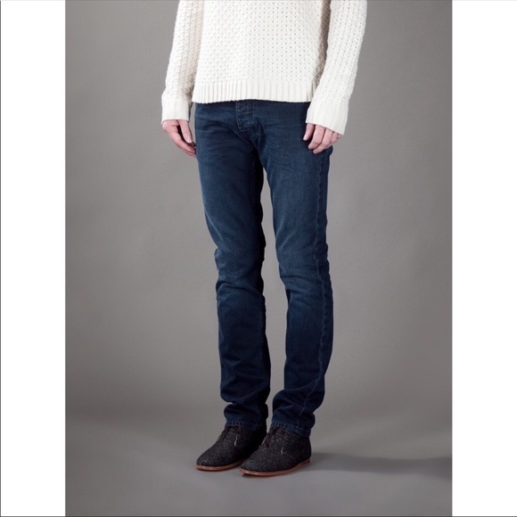 Acne Studios | Jeans | Acne Roc Lana Blue Mens Jeans Button Fly | Poshmark